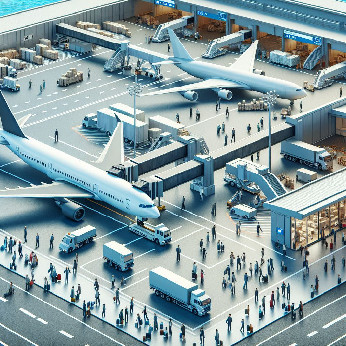 Logistika a management letecké dopravy